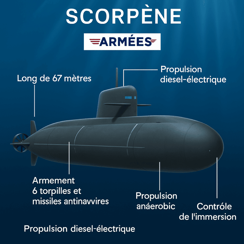 La classe Scorpène : tout savoir sur l’un des sous-marins français les ...